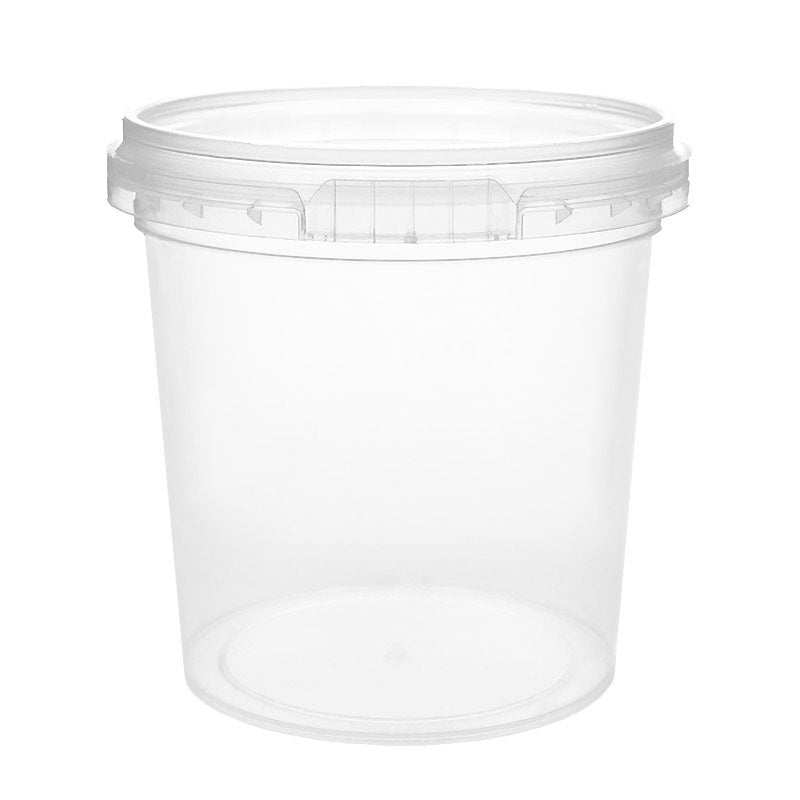 155ml Clear Plastic Round Tub | TD Online – Taylor Davis Online