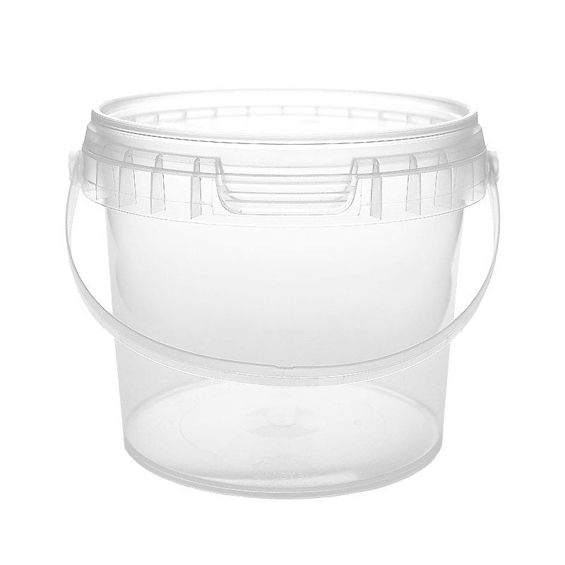 365ML Clear Plastic Round Tub With Handle | TD Online | The Home of ...